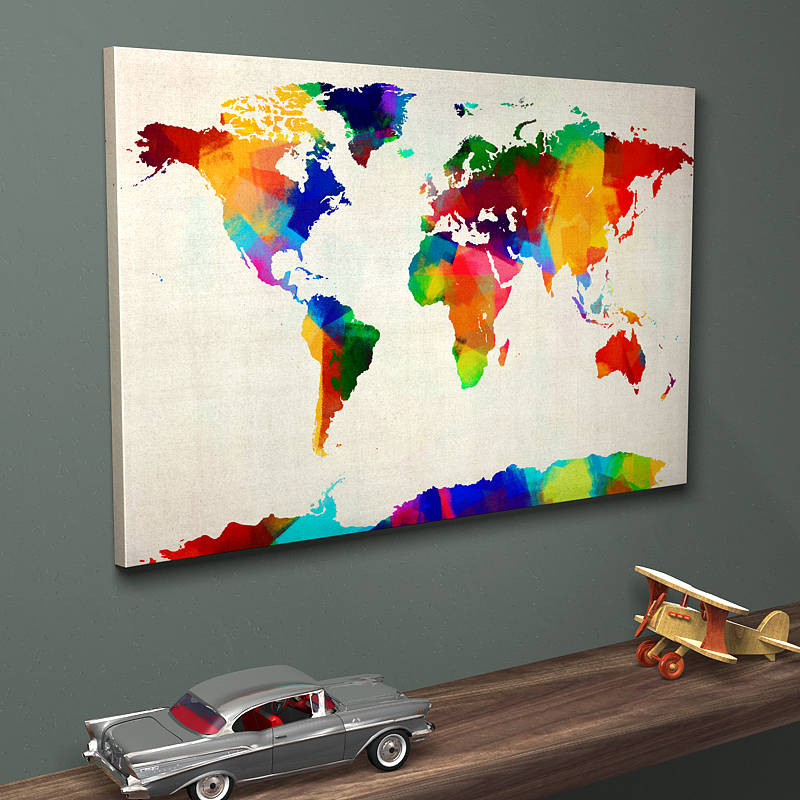 Creative World Map Ideas