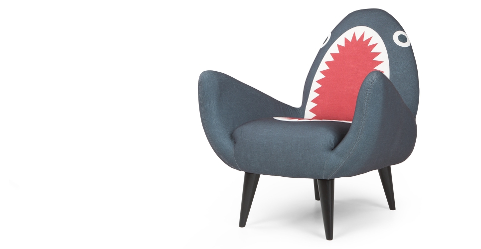 Shark design armchair by The Rodnik Band ~ Fresh Design Blog