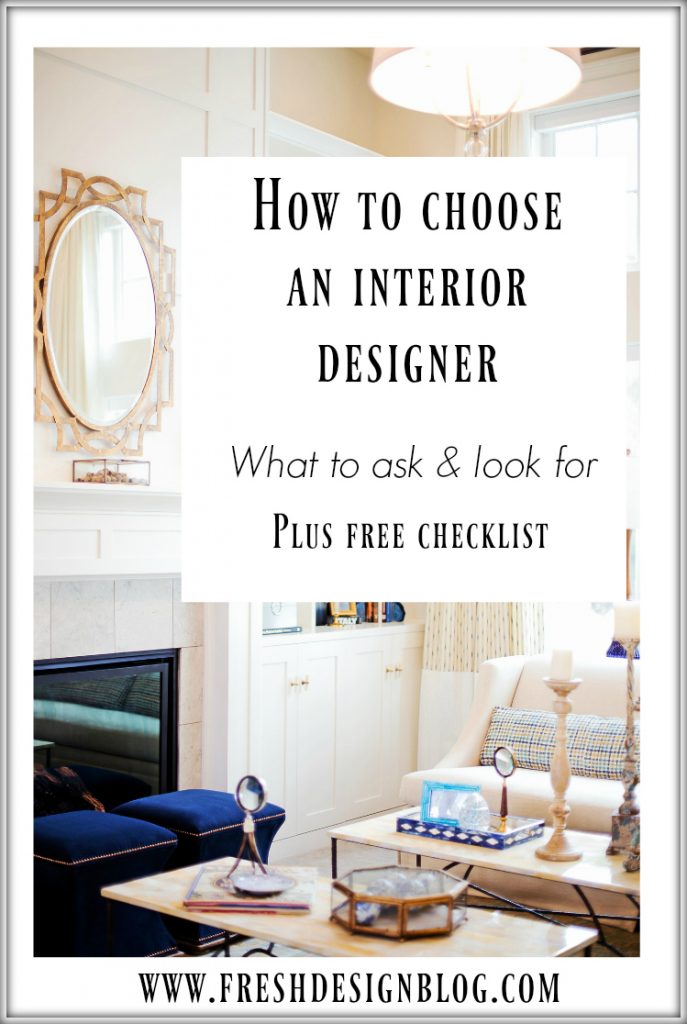 How to choose an interior designer for your home decorating project ...