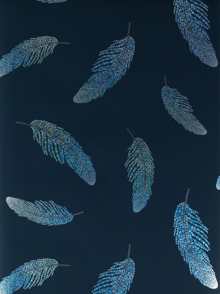 Best Blue Wallpaper Designs For Your Home Decor ~ Fresh Design Blog