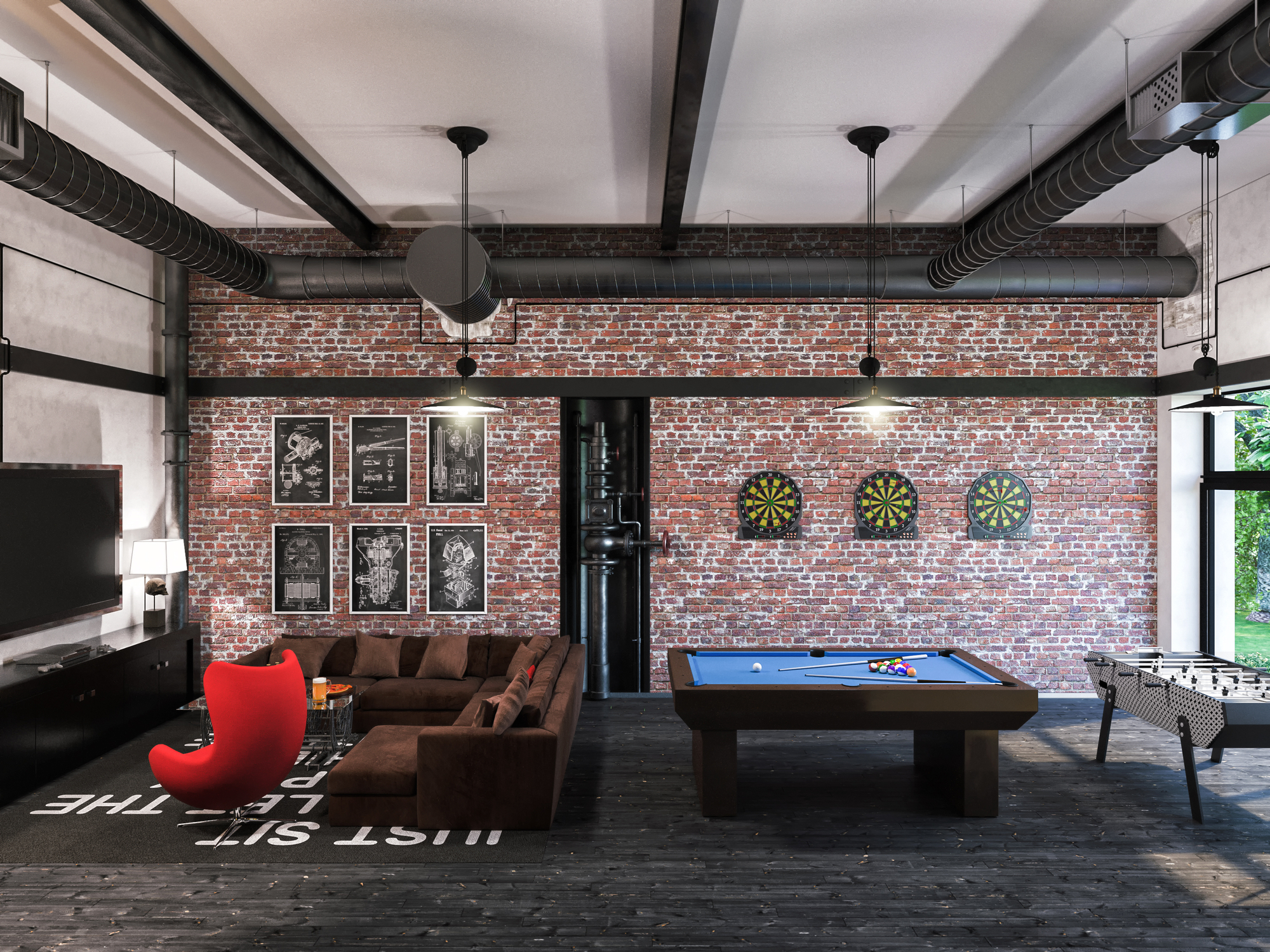 Best Man Cave Flooring Ideas To Add Design & Style ~ Fresh Design Blog