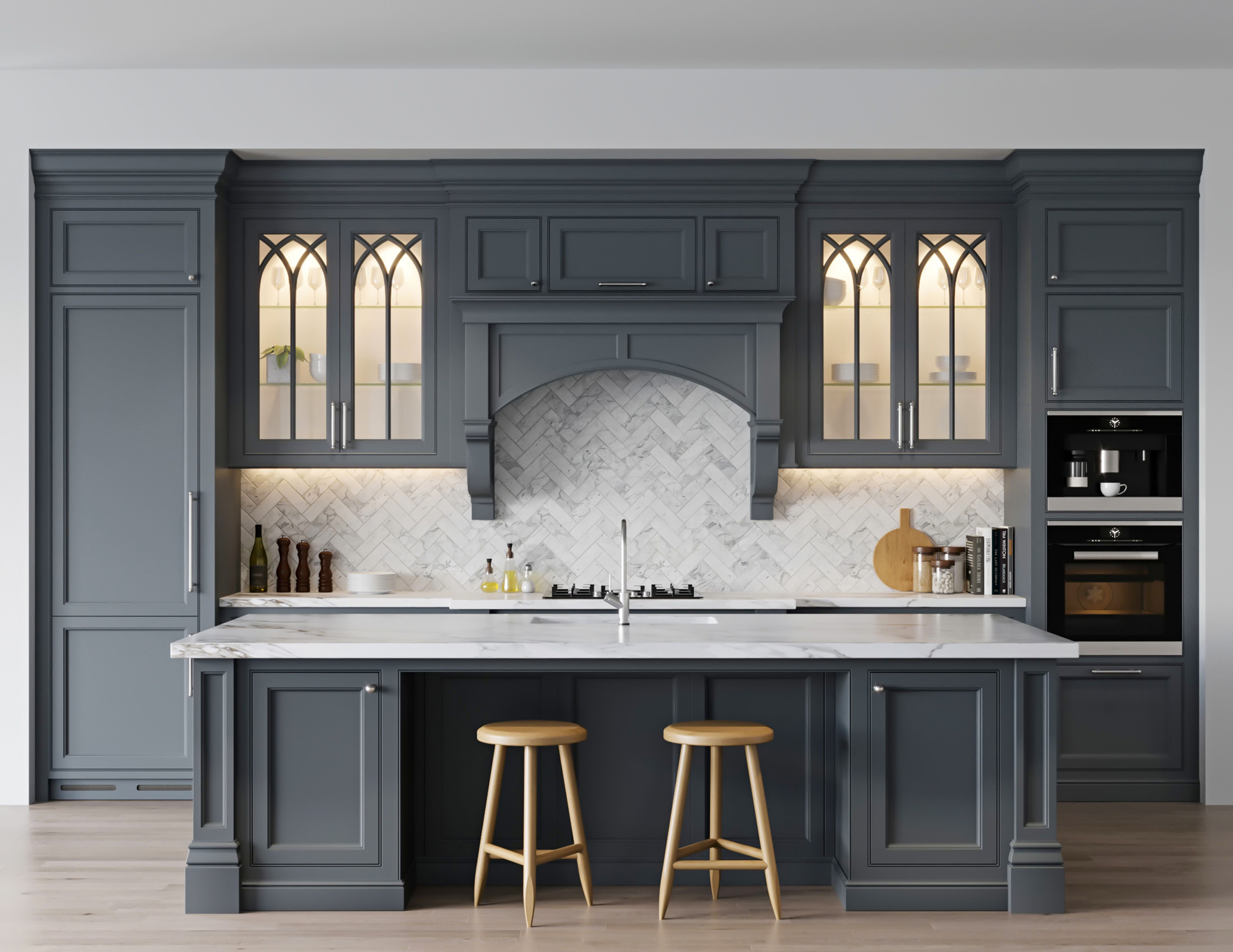 Creative Ways To Make Your Cathedral Style Kitchen Cabinets Look Modern