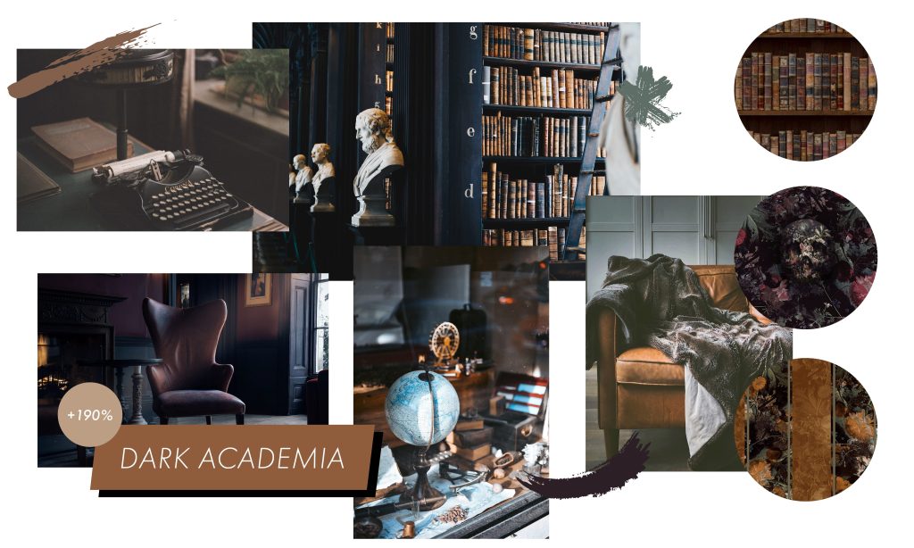 How To Make Your Home Moody And Chic With Modern Dark Academia Decor ...