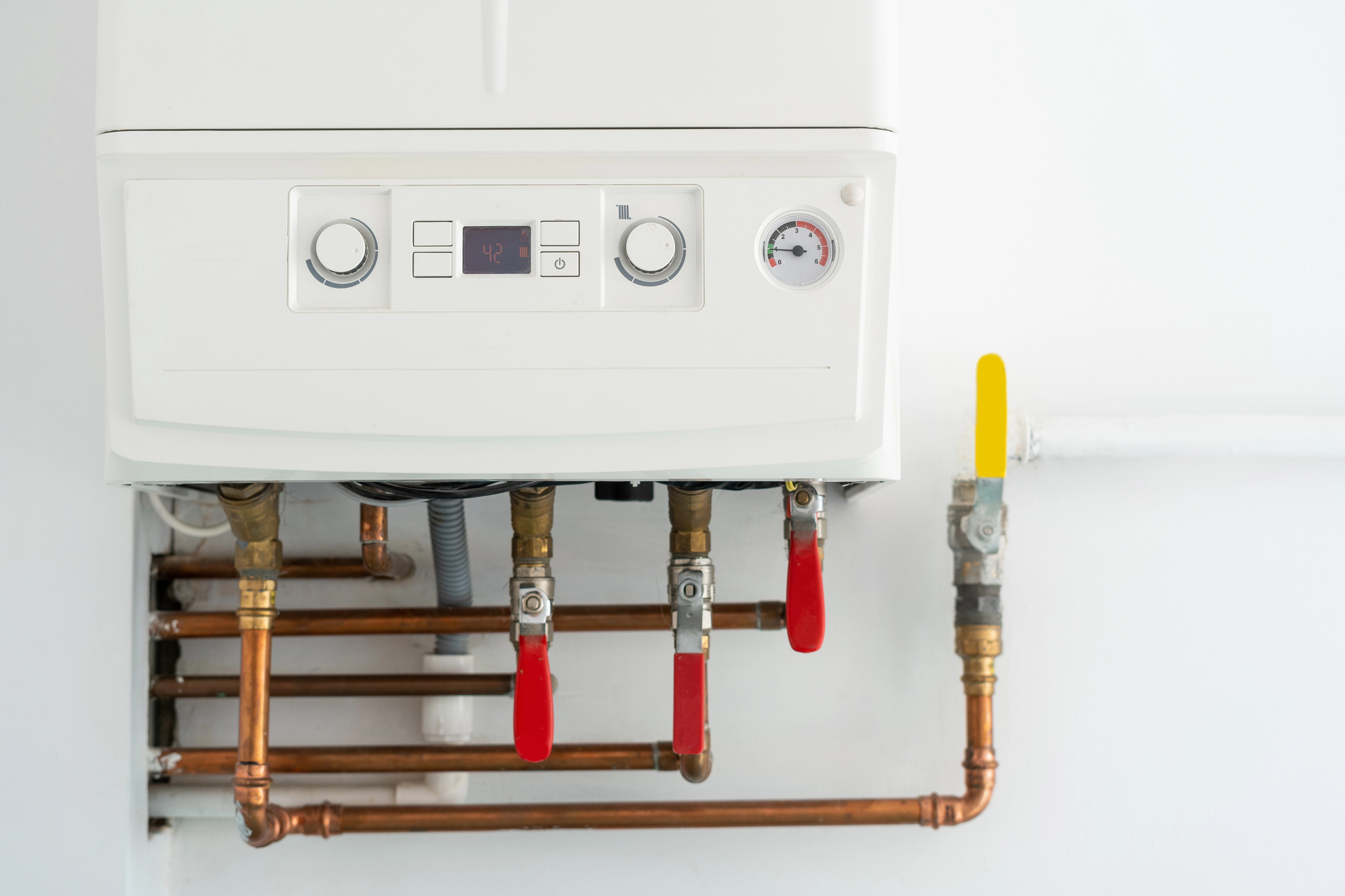 Hide And Sleek: How To Cover Unsightly Boiler Pipes ~ Fresh Design Blog