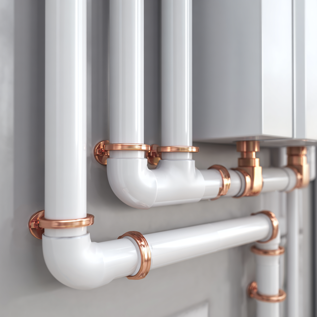 Hide And Sleek: How To Cover Unsightly Boiler Pipes ~ Fresh Design Blog