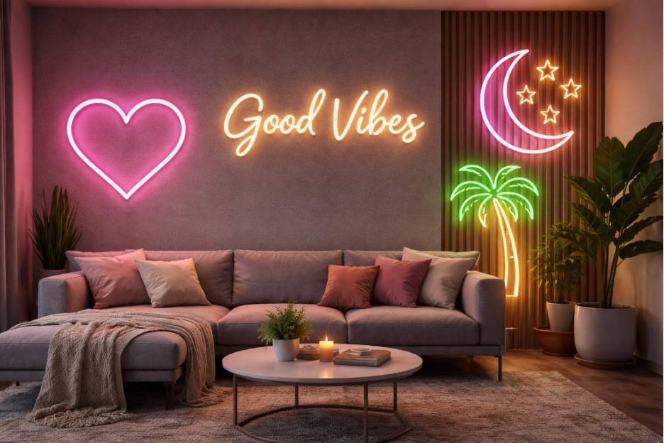 How Can You Glow-Up Your Space with Custom Neon Signs for Modern Home ...